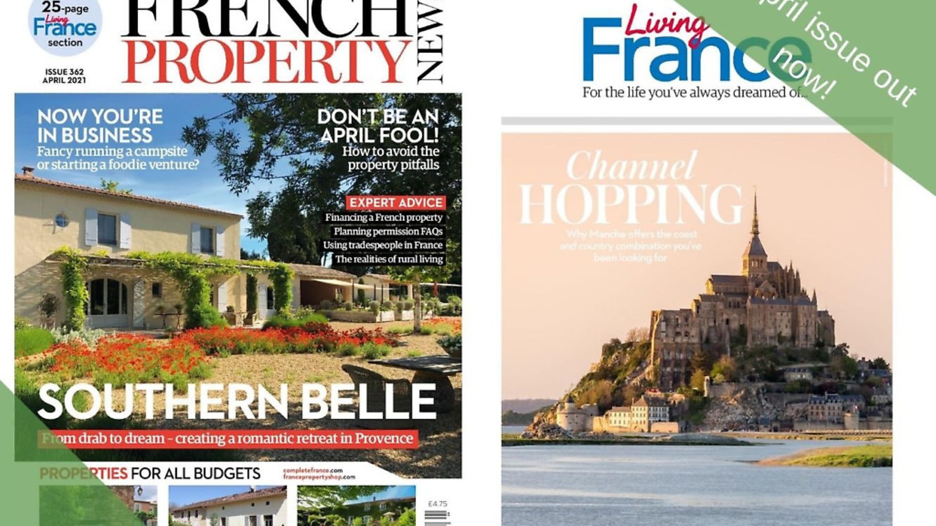 The April issue of French Property News and Living France is out now ...