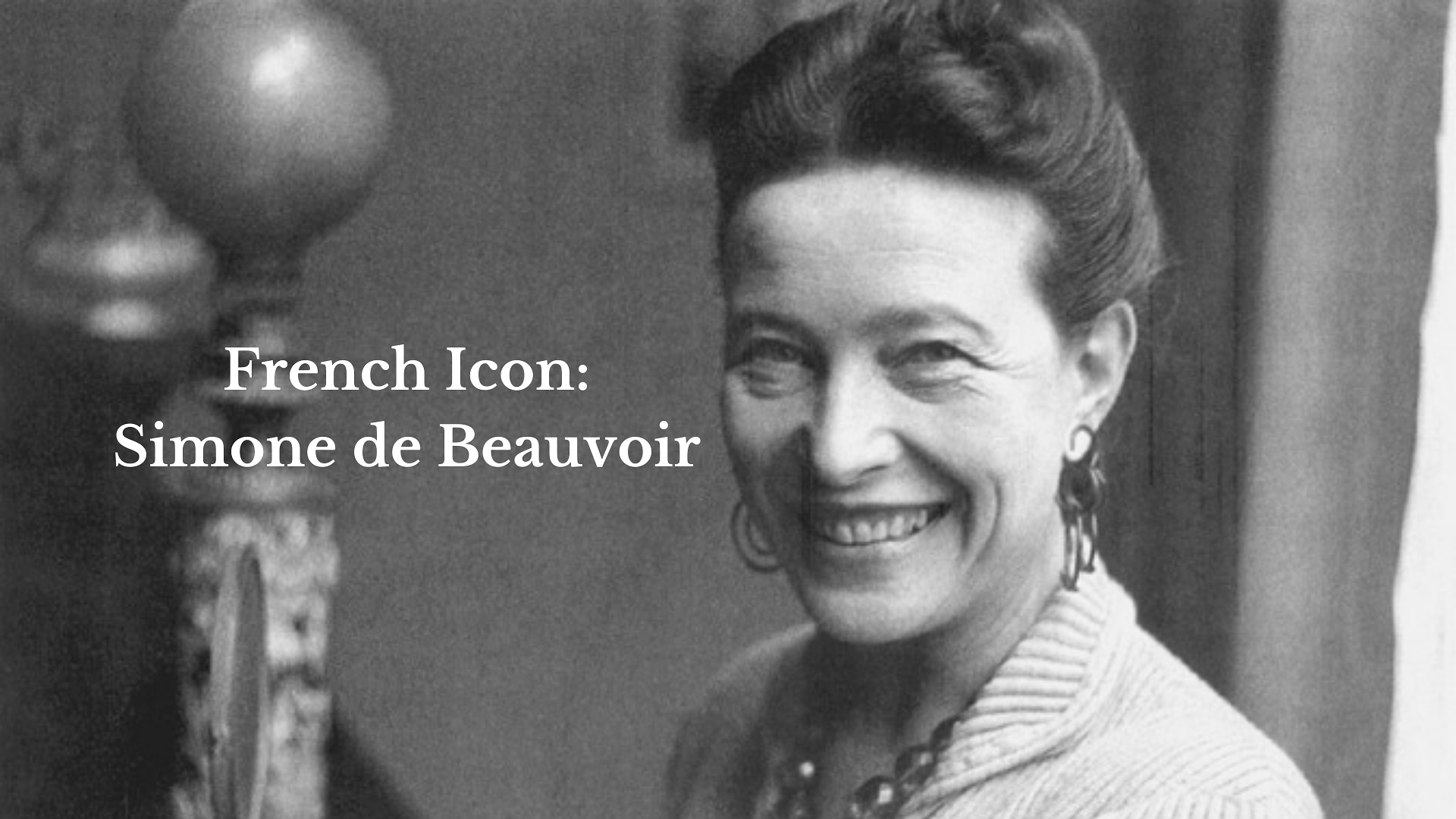 French feminist Icon: Simone de Beauvoir - Complete France