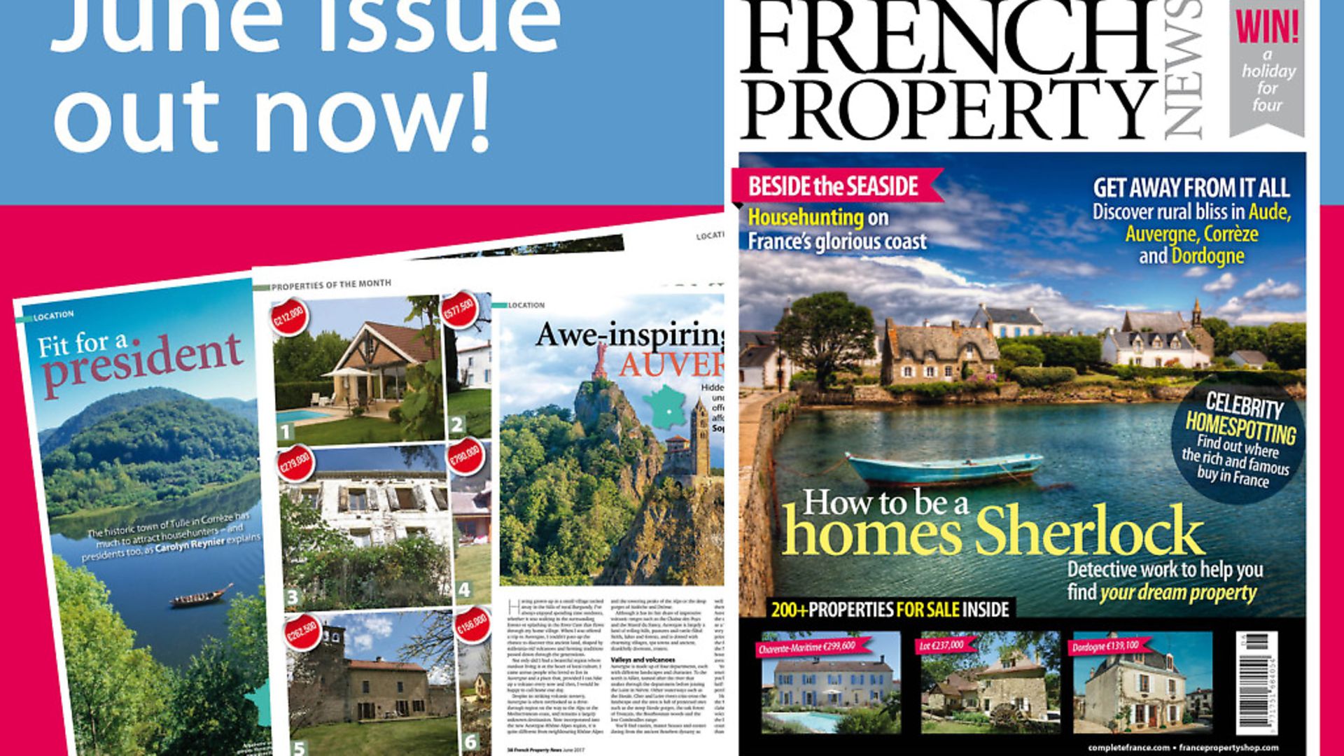 June 2017 issue of French Property News out now - Complete France