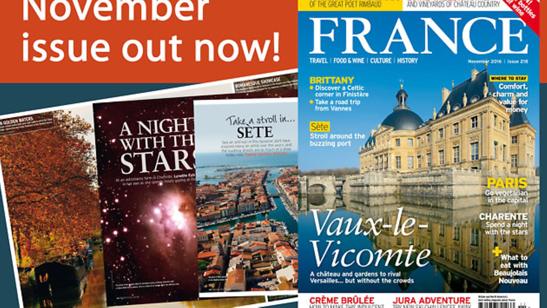 The November issue of FRANCE Magazine is out now! - Complete France
