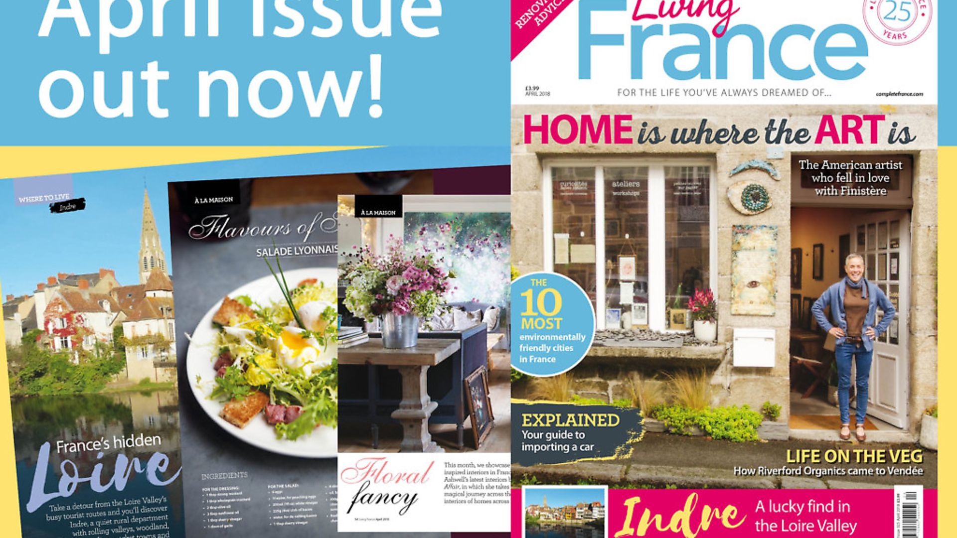 12 reasons to buy the April 2018 issue of Living France! - Complete France