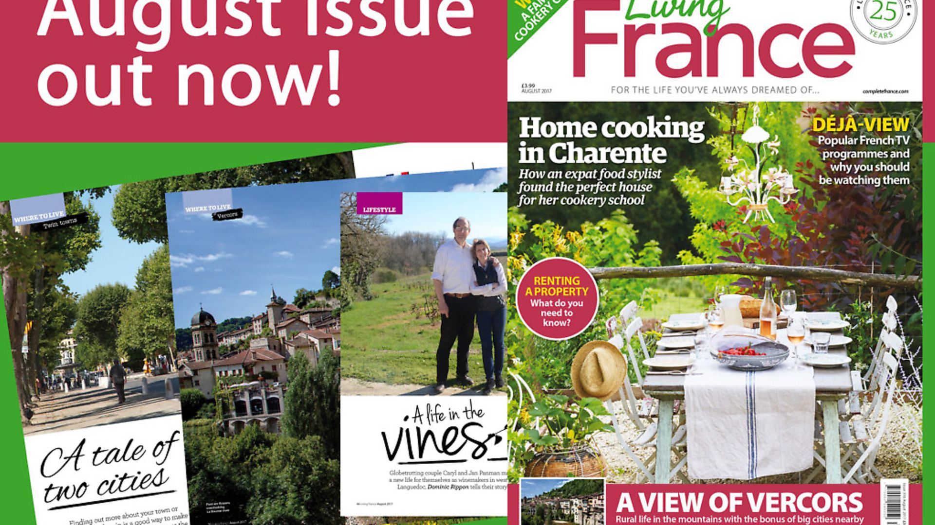 11 reasons to buy the August 2017 issue of Living France - Complete France