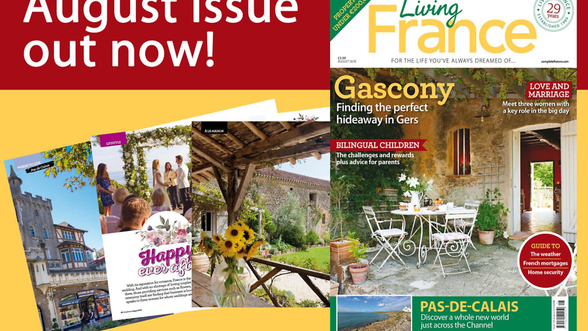 13 reasons to buy the August 2018 issue of Living France - Complete France