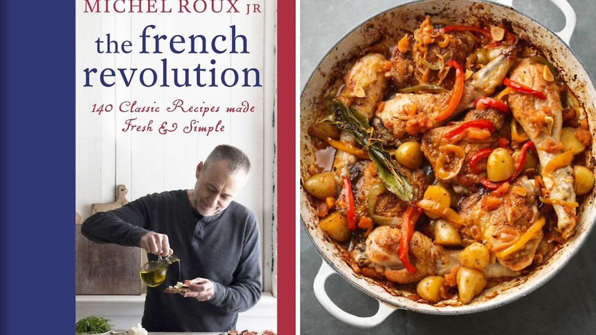 Recipe: Basque-style Chicken by Michel Roux Jr - Complete France