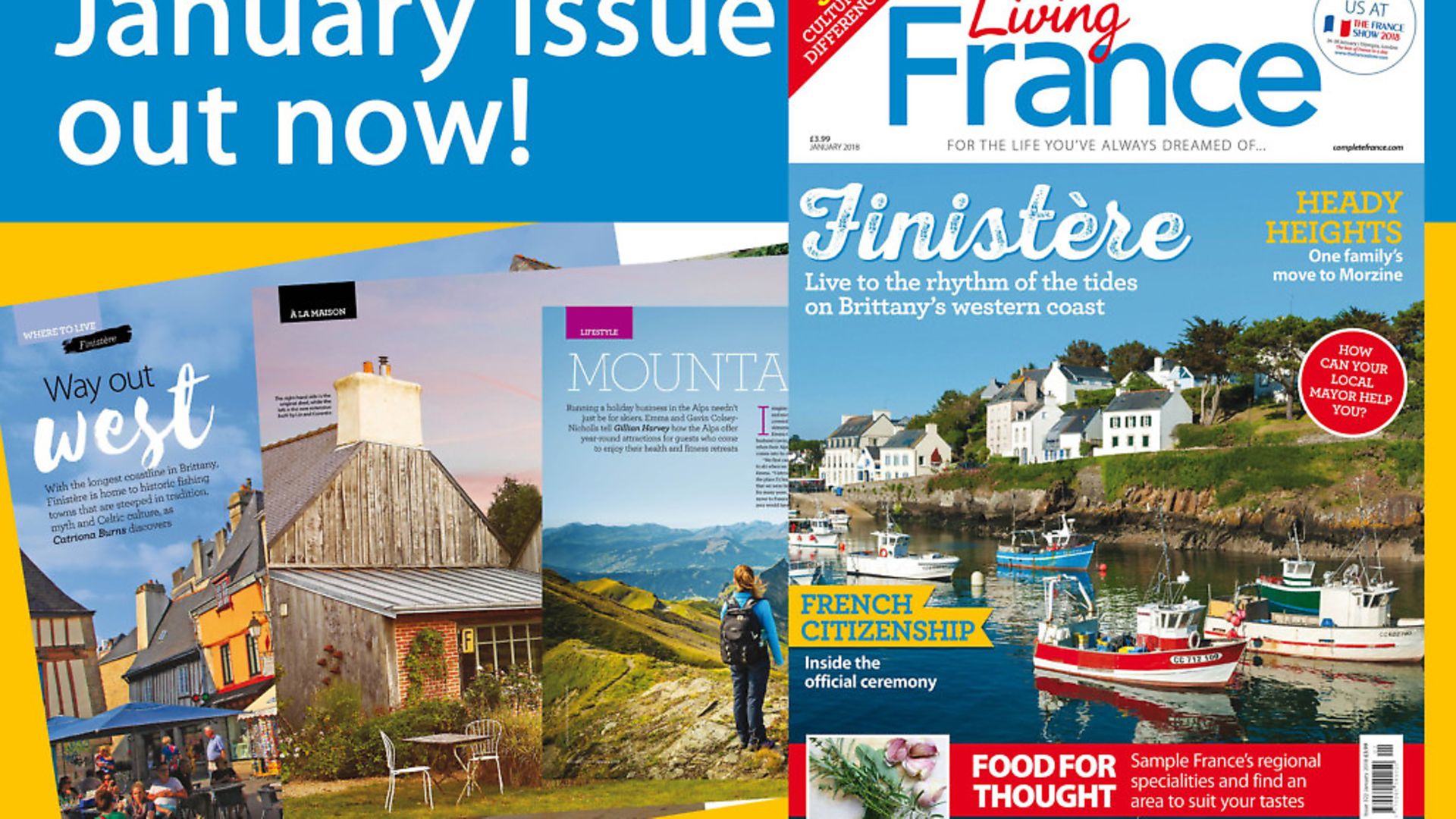 11 reasons to buy the January 2018 issue of Living France - Complete France