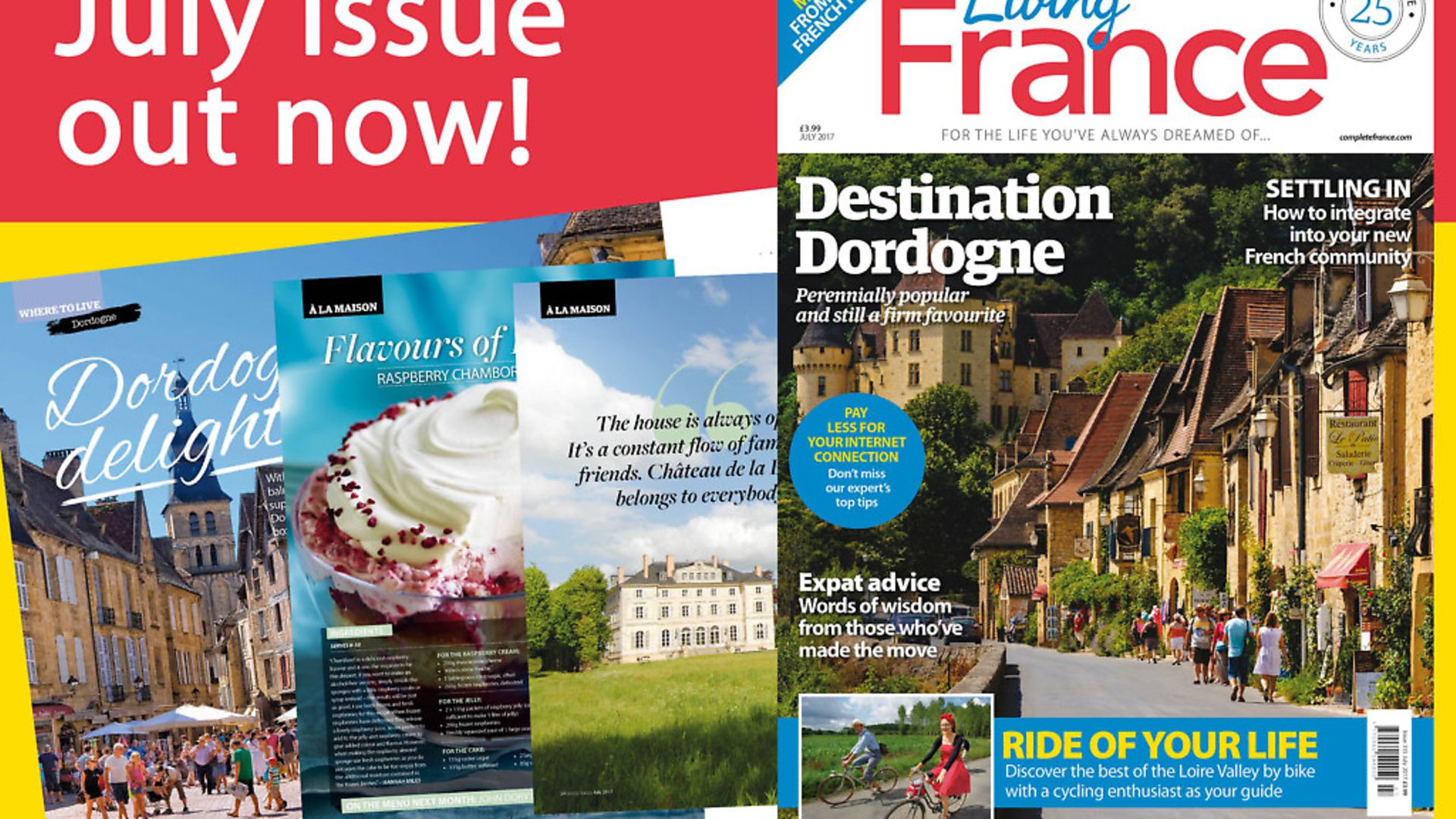 July 2017 issue of Living France out now! - Complete France