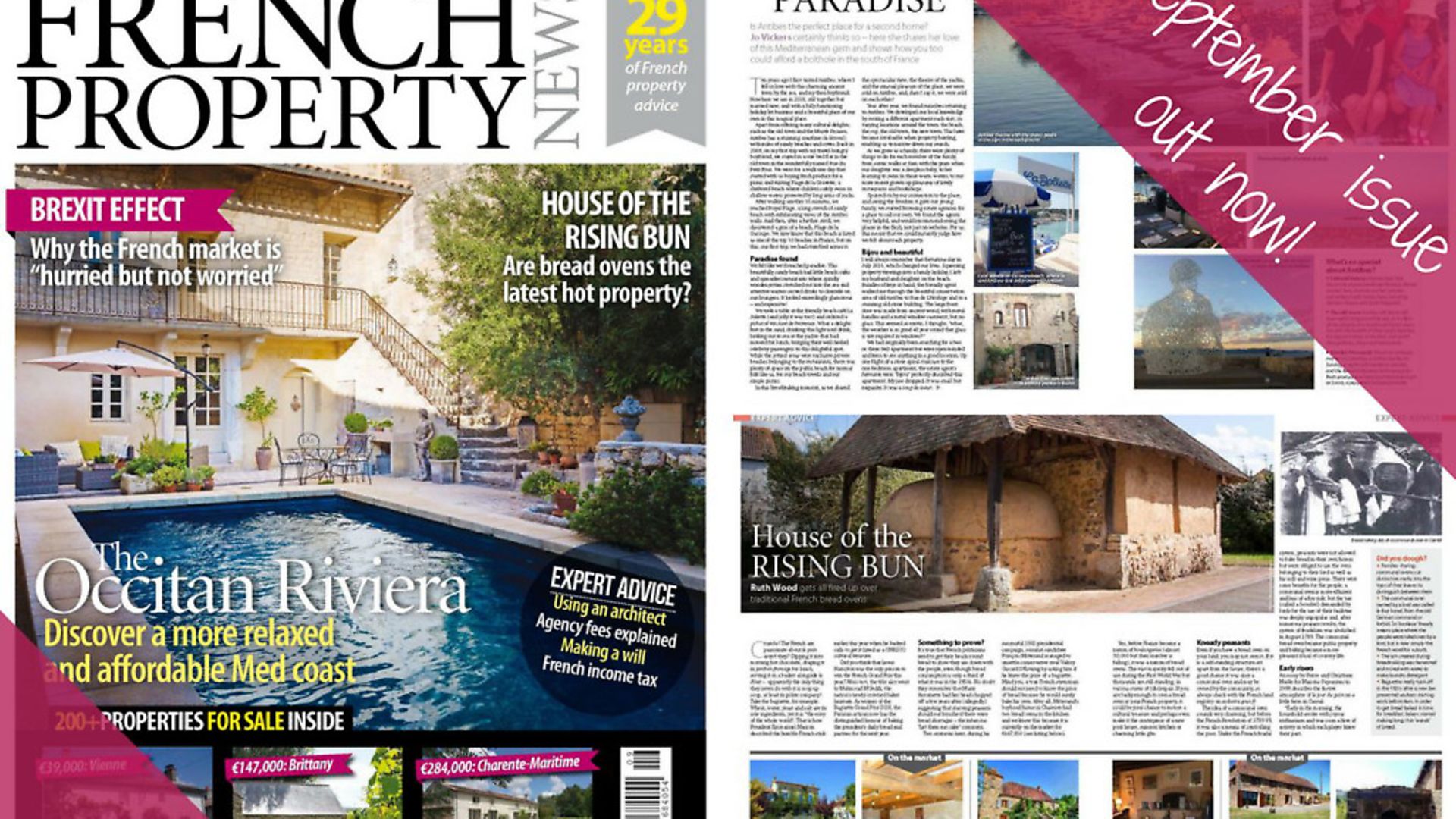 September 2018 issue of French Property News on sale now - Complete France